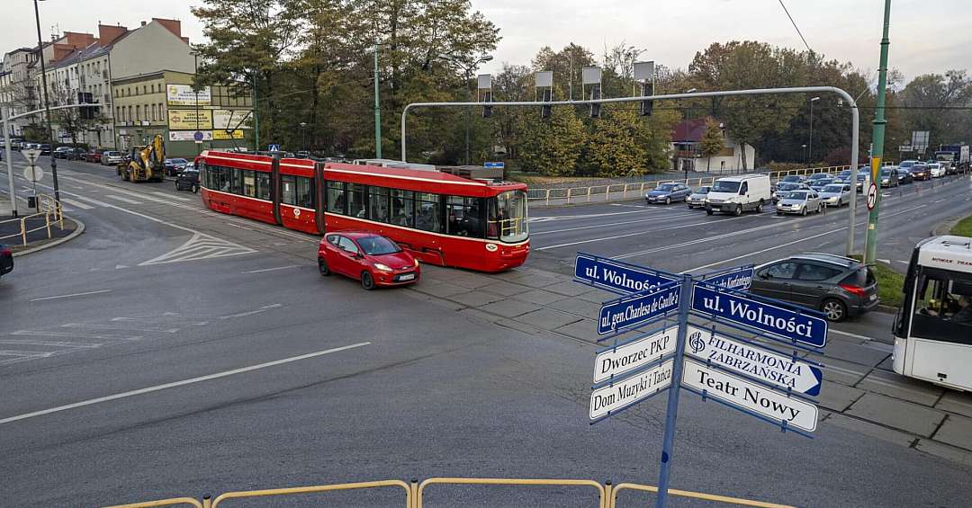 Zabrze. Za kilka dni rozpocznie się remont torowiska na ulicy Wolności. Uwaga na utrudnienia